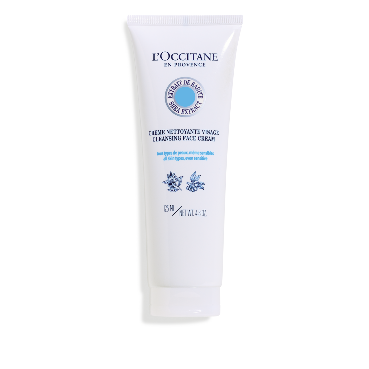 Очищающая крем-пенка для лица Карите 125мл | L'Occitane KG